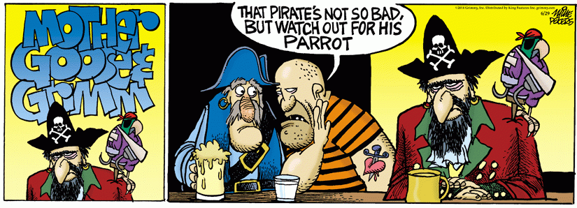 Mother Goose and Grimm/Mike Peters Website